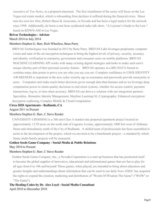 CV Stephen G. Barr | PDF