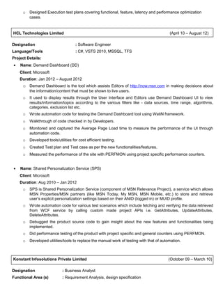 Resume sunny bhatia | DOC