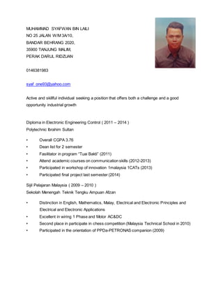 Contoh Resume | PDF