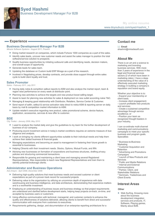 Syed Hashmi | PDF | Sales | Business