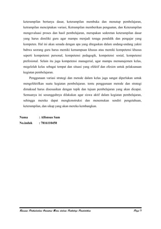 Resume teaching | RTF