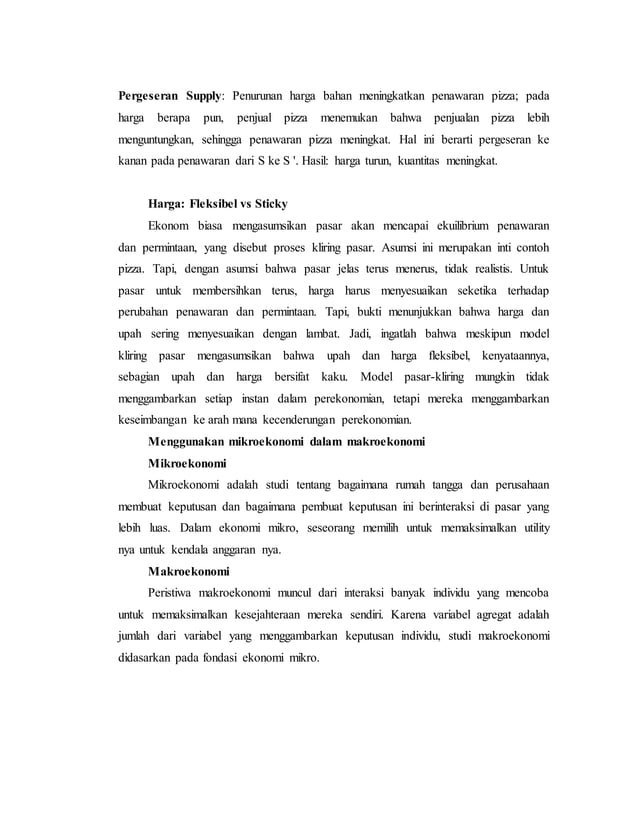 Resume makro ekonomi bab 1-19 mankiw | DOCX