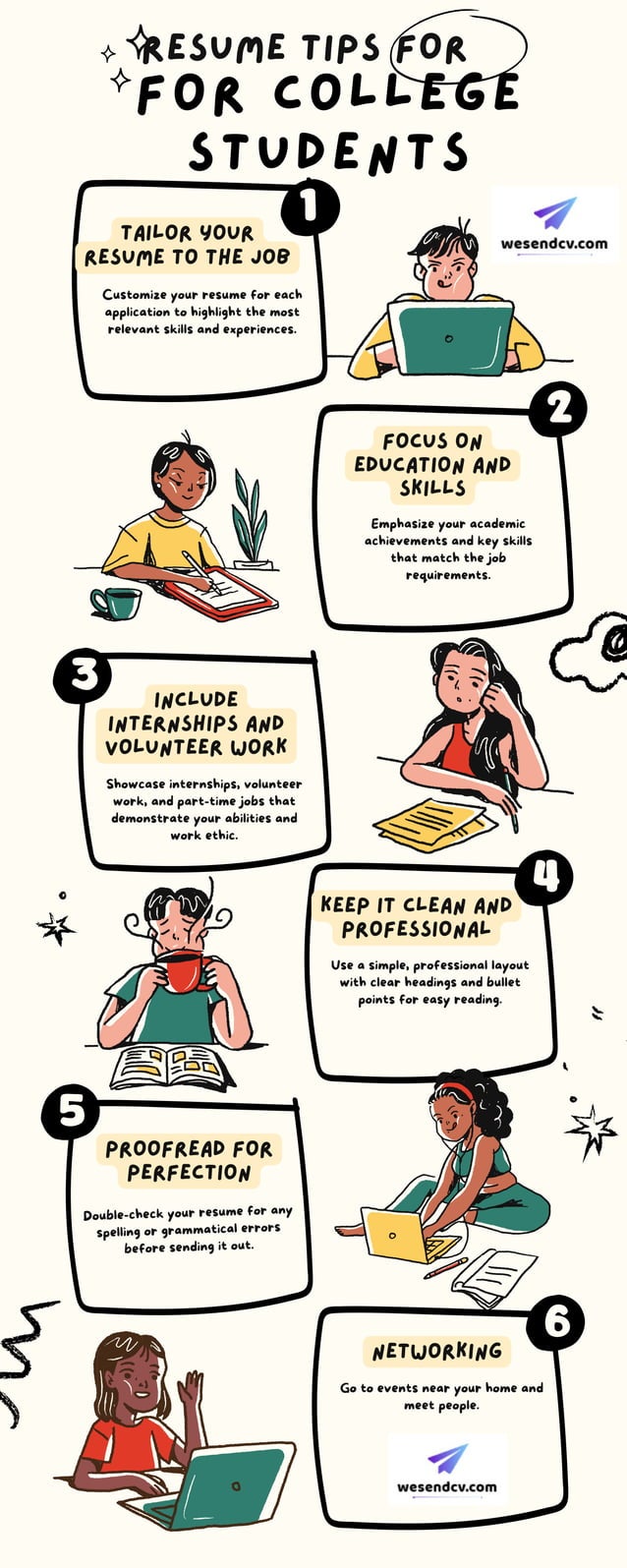 Resume and CV Master Tips for College Students | PDF