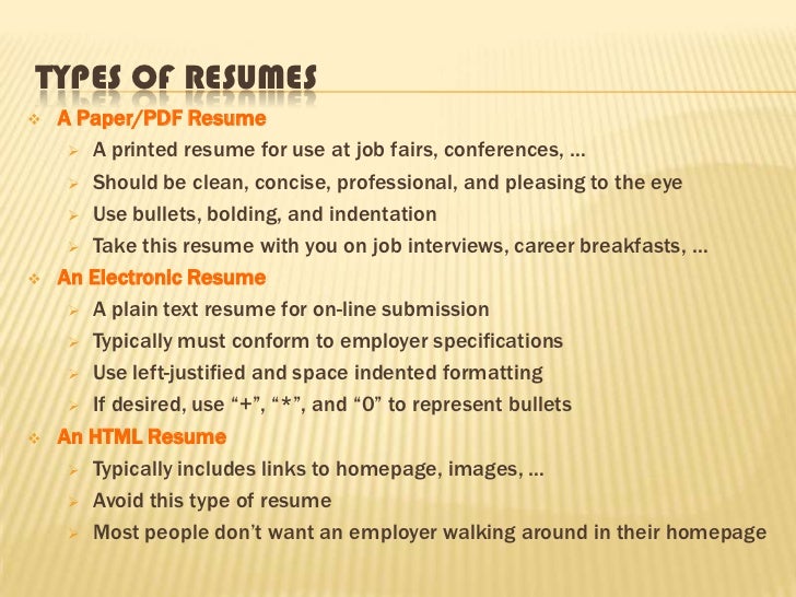 Resume tips for effective resume writing