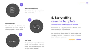 5 Top Resume Formats 2022 | PPTX