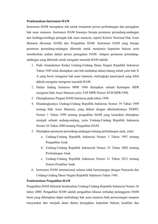 Resume upaya pemerintah dalam penegakan ham dan partisipasi masyarakat dalam menegakkan ham di ...