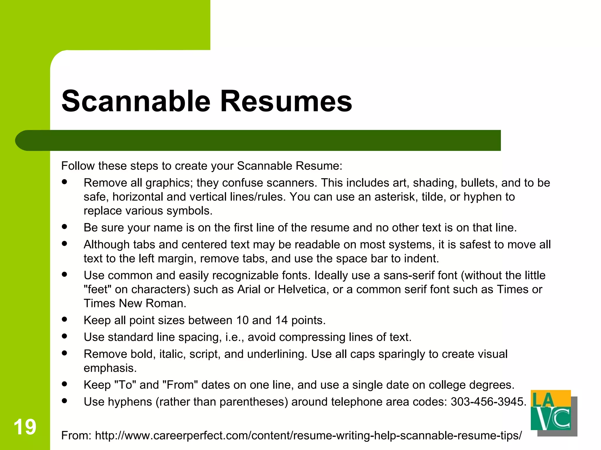 Resume and Cover Letters | PPT