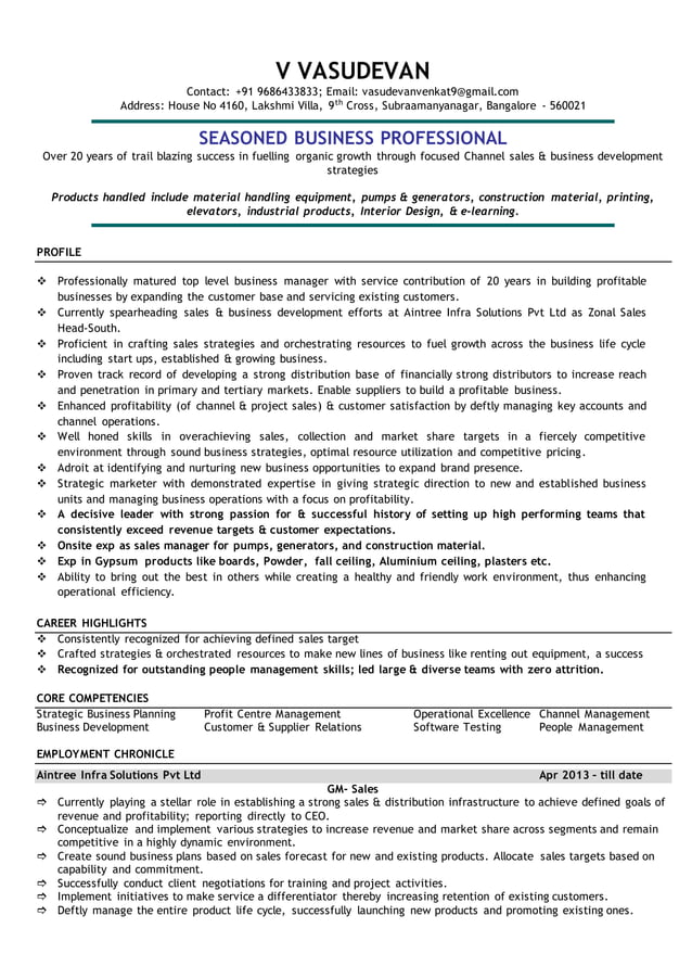 Resume vasudevan.doc