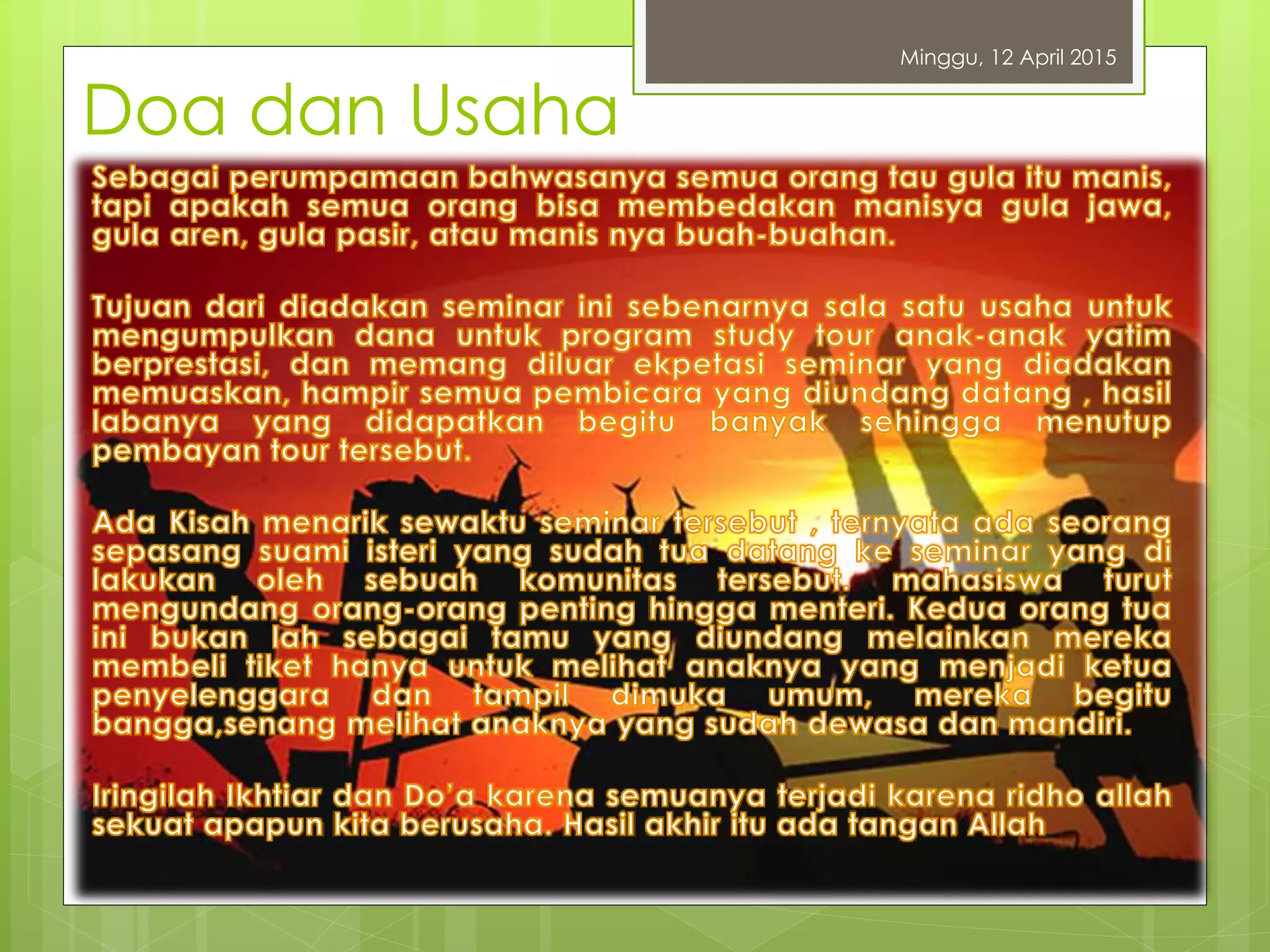 Resume visa ke surga | PPTX