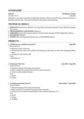 My Resume updated | PDF | Web Development | Internet