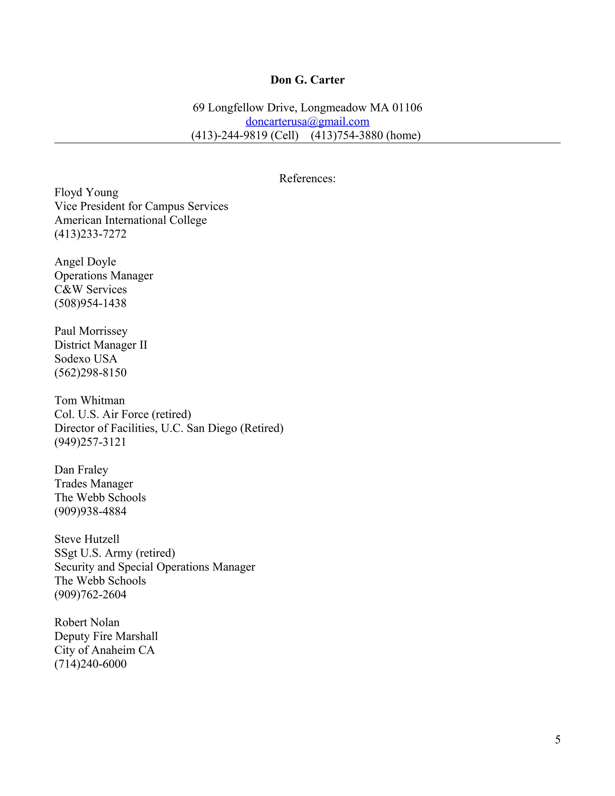 Resume with cover_letter | DOC