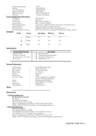 Resume | PDF