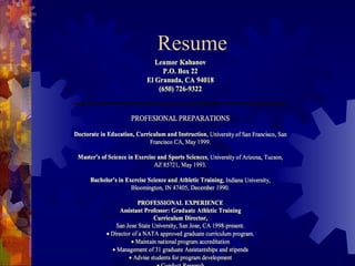 Resume Writing | PPT