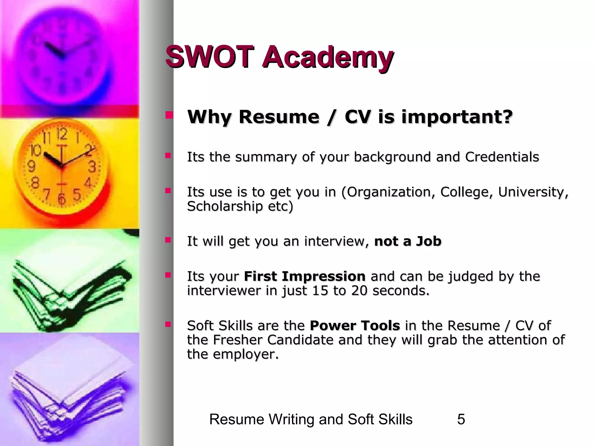 Resume writing | PPT
