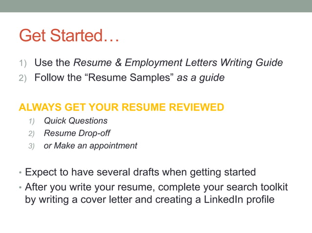 Resume writing | PPT