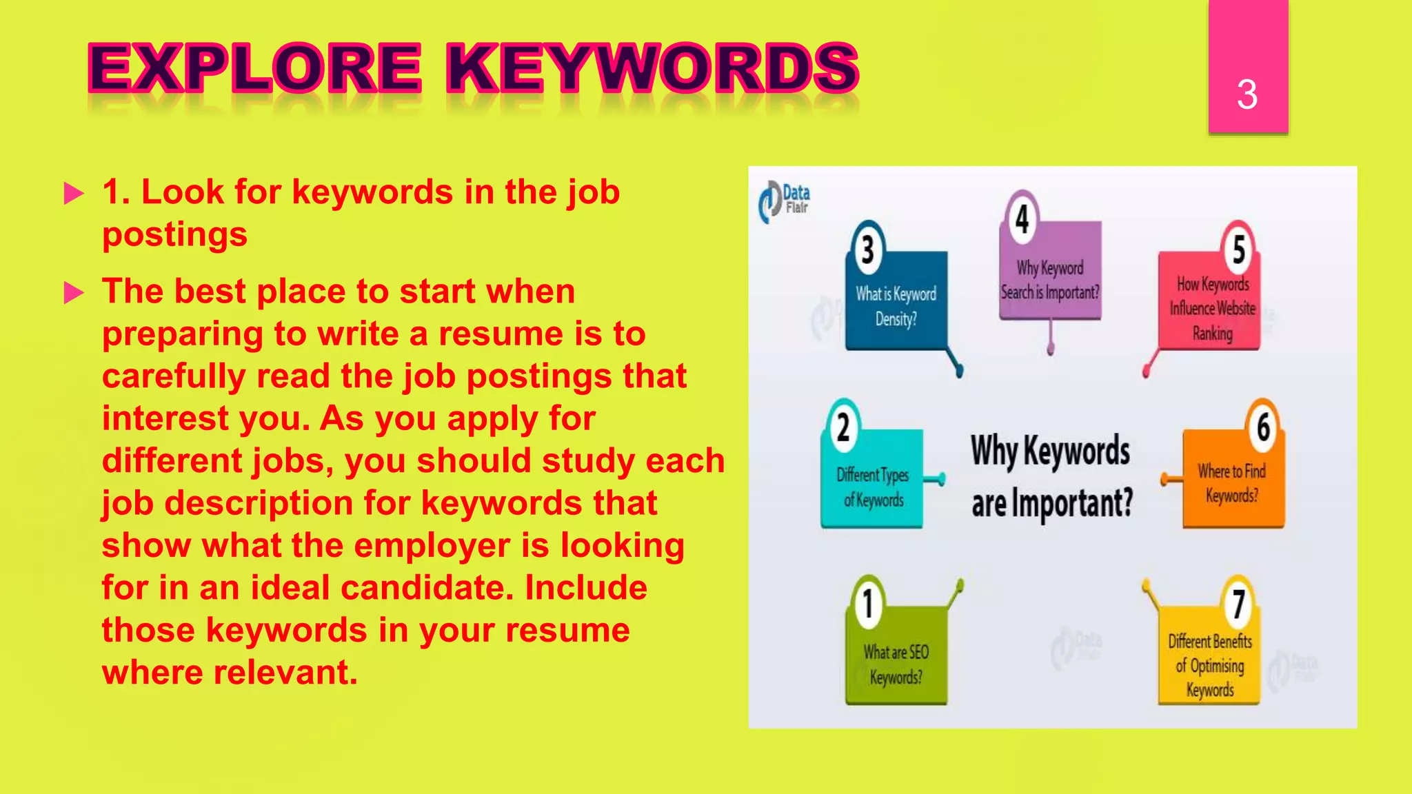 Resume writing | PPTX