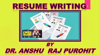 Resume writing | PPTX