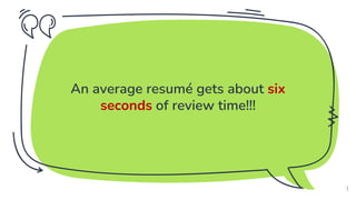 Resume Writing | PPT