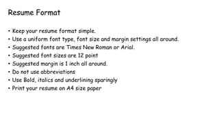 Resume Writing Steps and tips.pptx