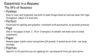 Resume Writing Steps and tips.pptx