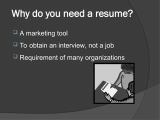 resume writingresume writingresume writing | PPT