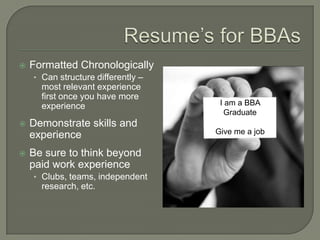 Resume Writing Presentation | PPT