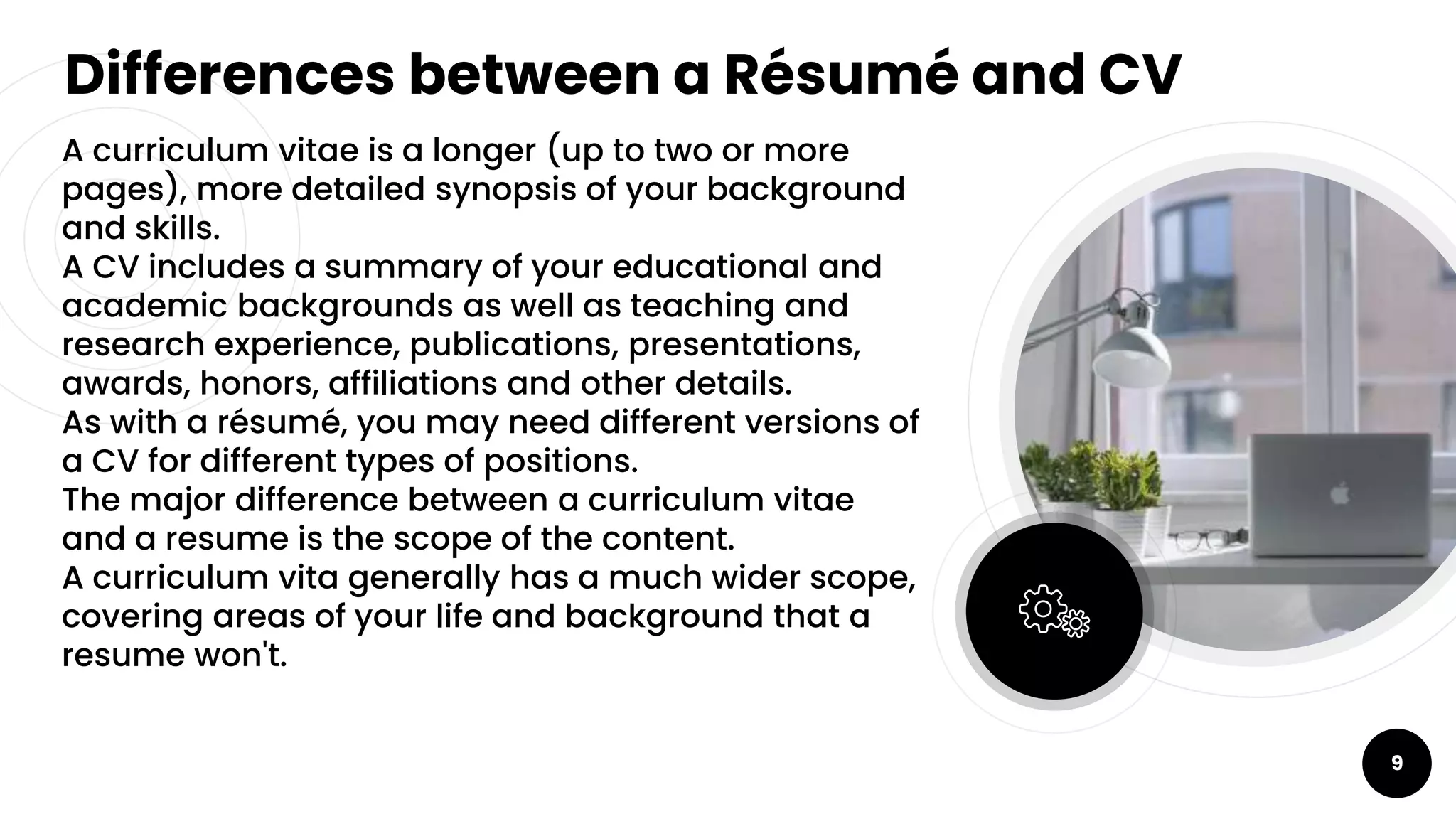 Resume Writing 101 | PPTX