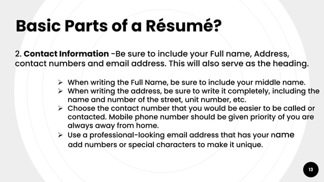 Resume Writing 101 | PPTX | Resume Writing and Advice | Job Search