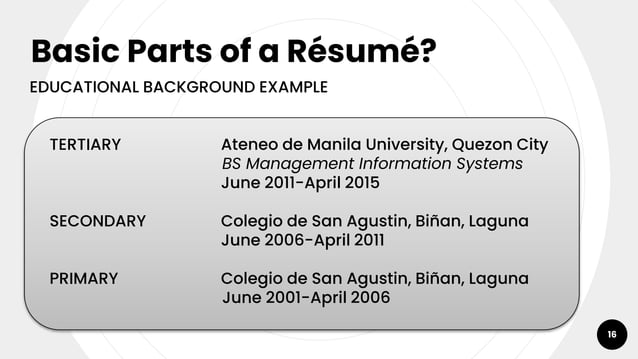 Resume Writing 101 | PPTX | Resume Writing and Advice | Job Search