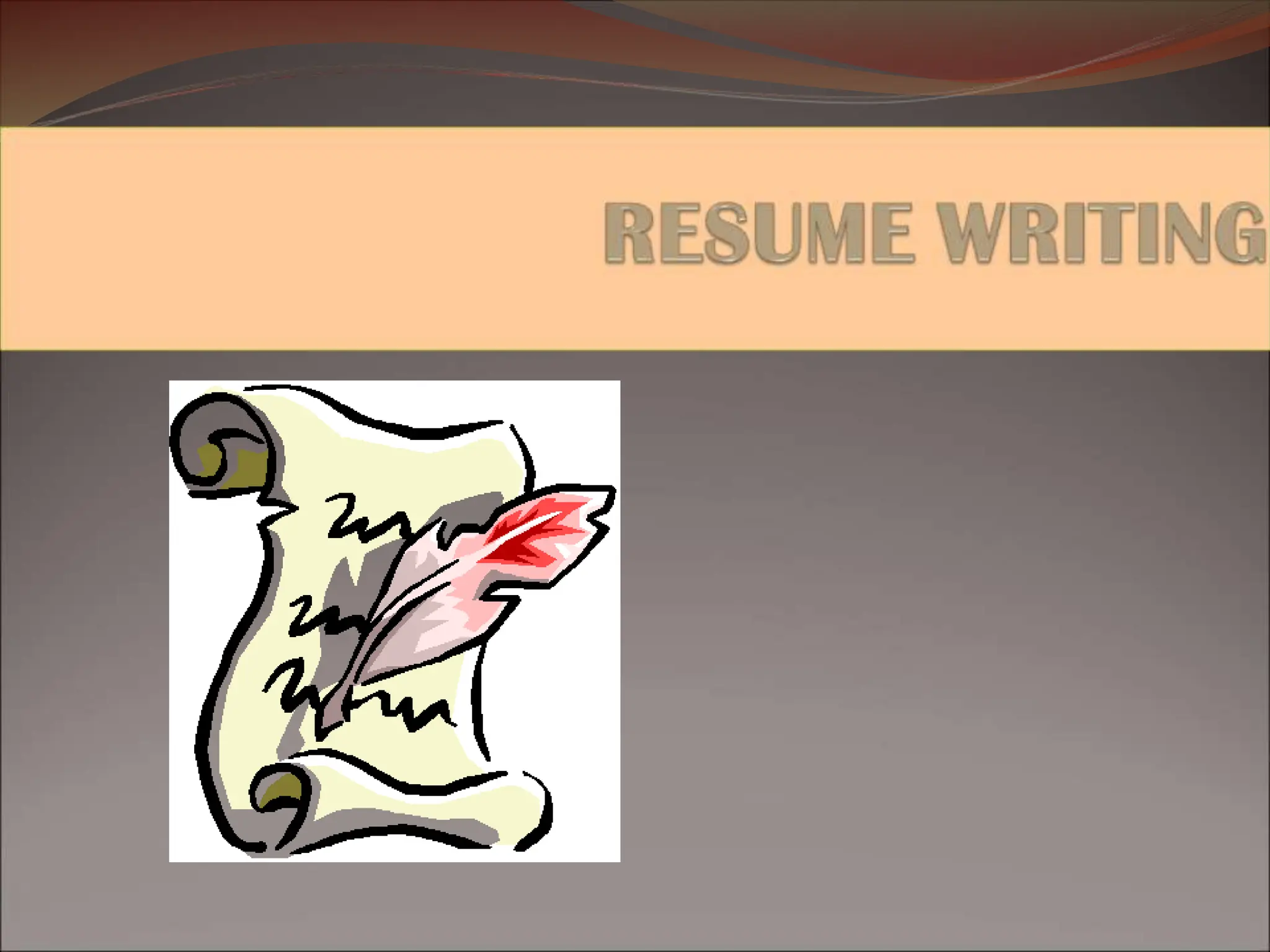 RESUME WRITING Powerpoint Presentation for Students | PPTX