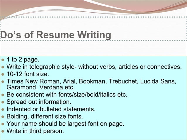 RESUME WRITING Powerpoint Presentation for Students | PPTX | Desktop ...