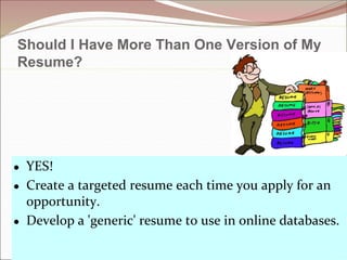 RESUME WRITING Powerpoint Presentation for Students | PPTX