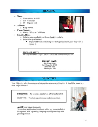 Resume Writing Guide | PDF
