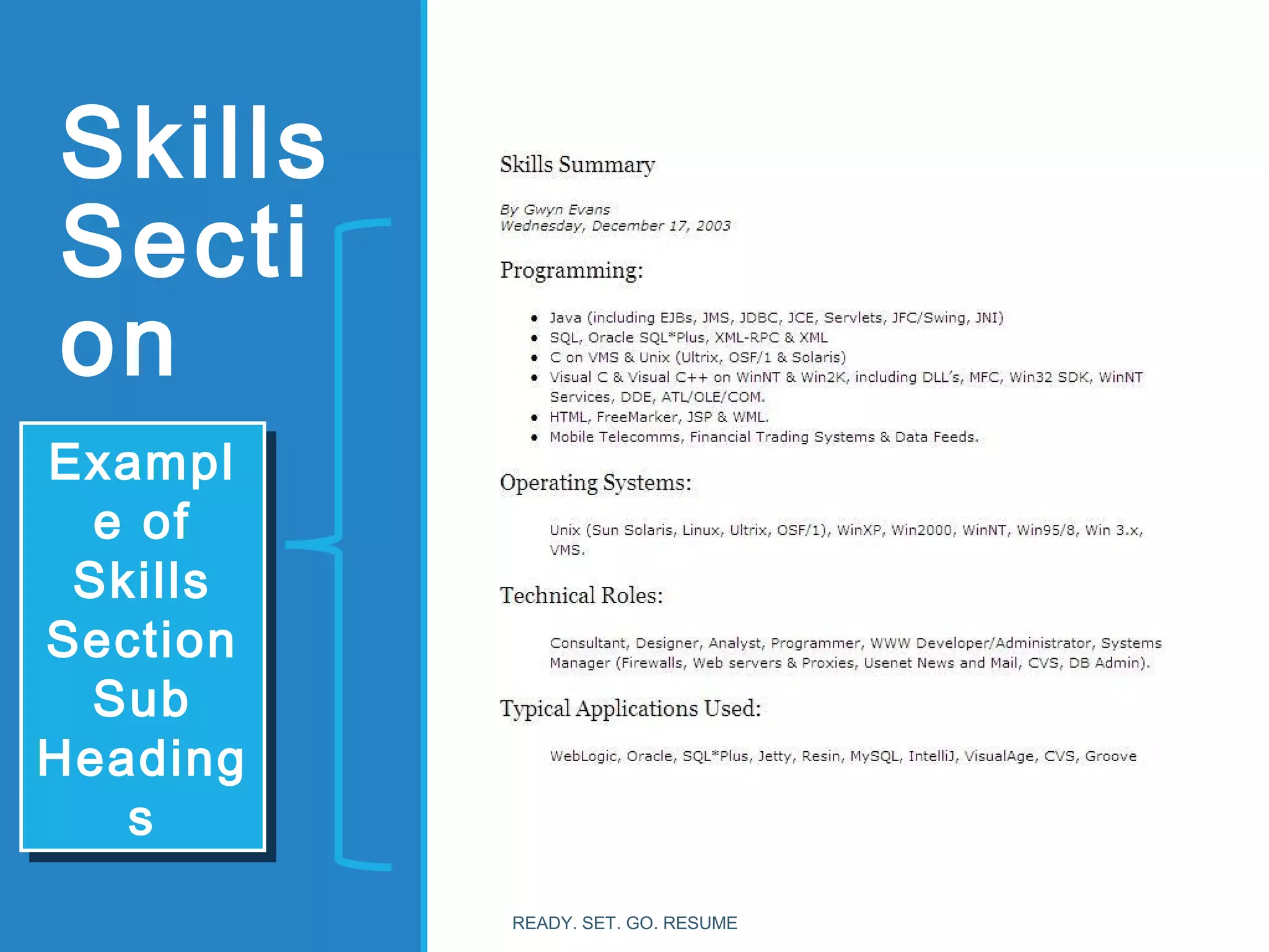 Resumewritingpowerpoint | PPT