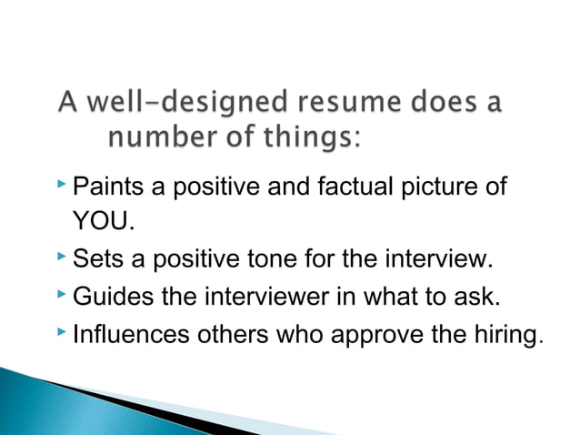 Resume writing ppt | PPT | Resume Writing and Advice | Job Search