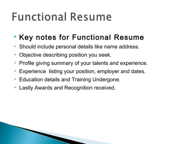 Resume writing ppt | PPT | Resume Writing and Advice | Job Search