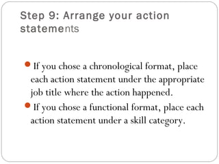 Resume writing ppt presentation | PPT