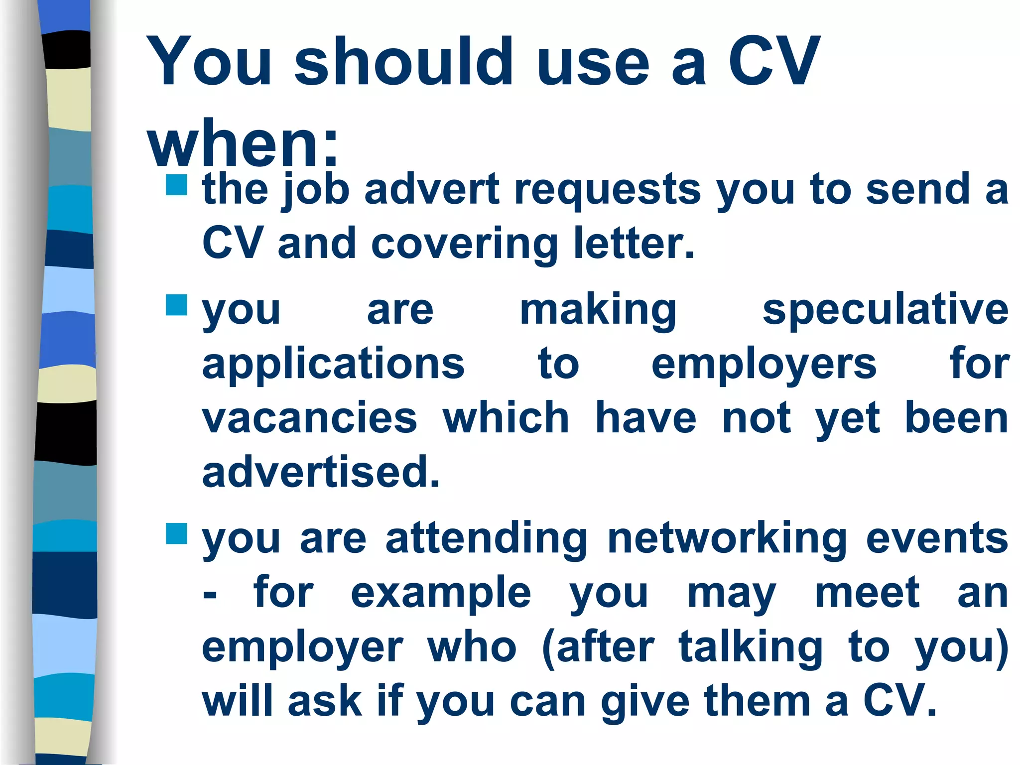 Resume writing presentation | PPT