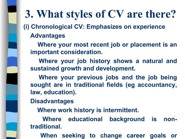 Resume writing presentation | PPT