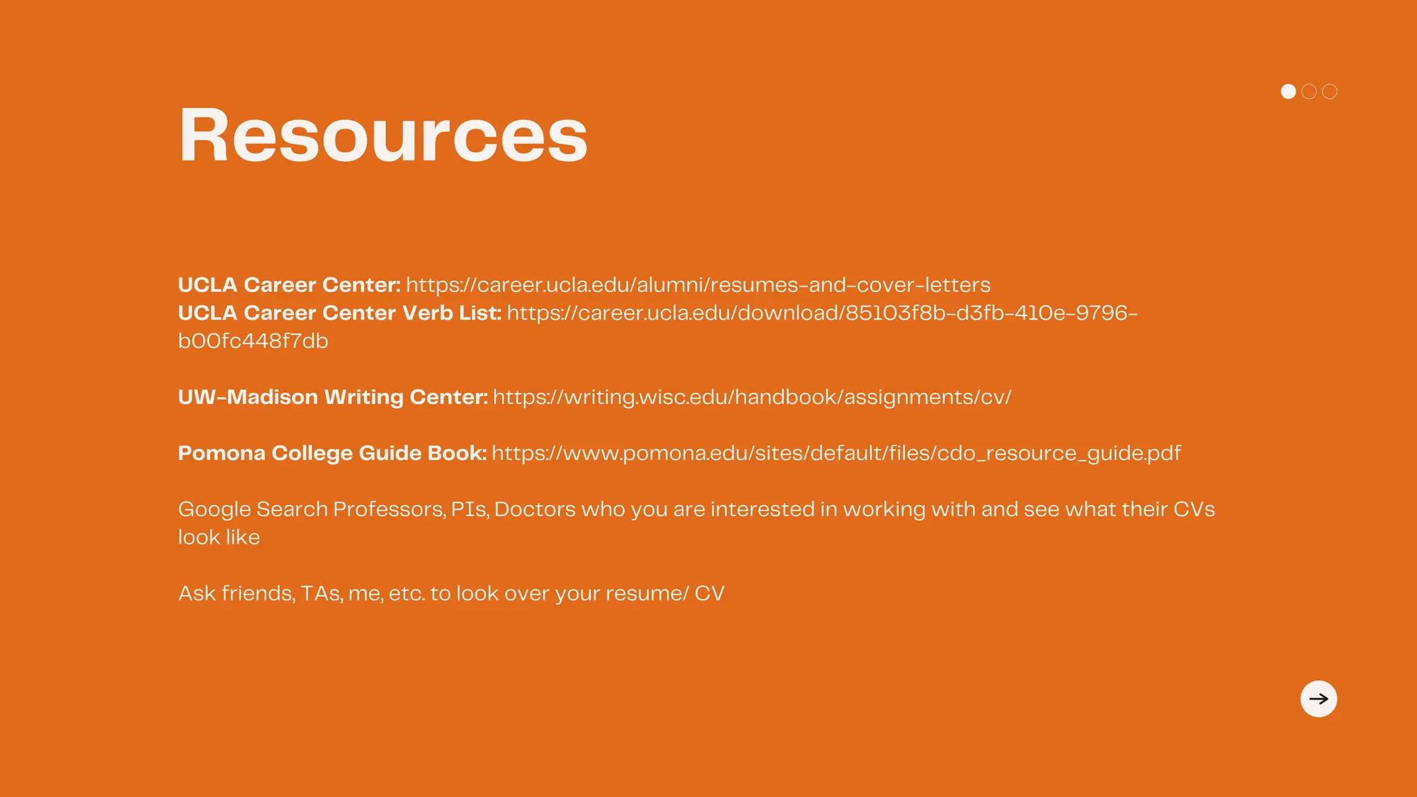 Resume Writing Presentation for Career progression | PPT