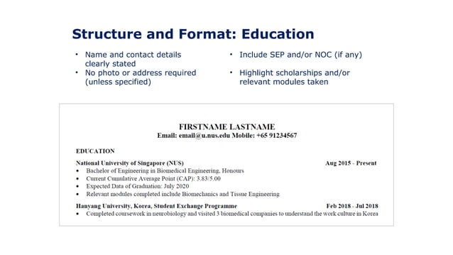 Resume Writing Presentation for students | PPTX | Resume Writing and ...