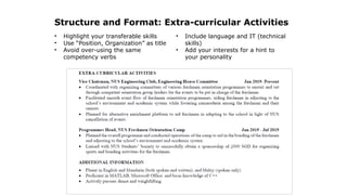 Resume Writing Presentation for students | PPTX | Resume Writing and ...