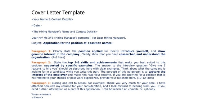 Resume Writing Presentation for students | PPTX | Resume Writing and ...