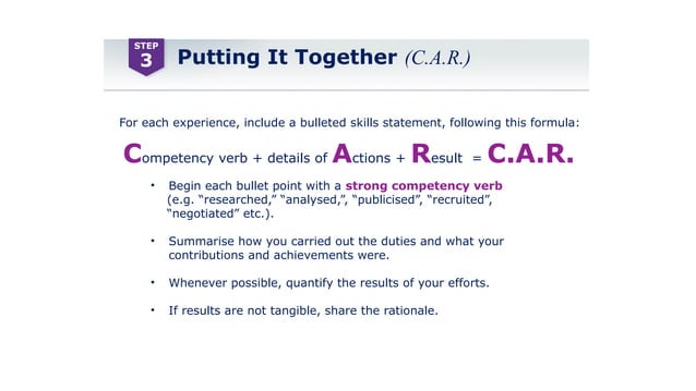 Resume Writing Presentation for students | PPTX | Resume Writing and ...