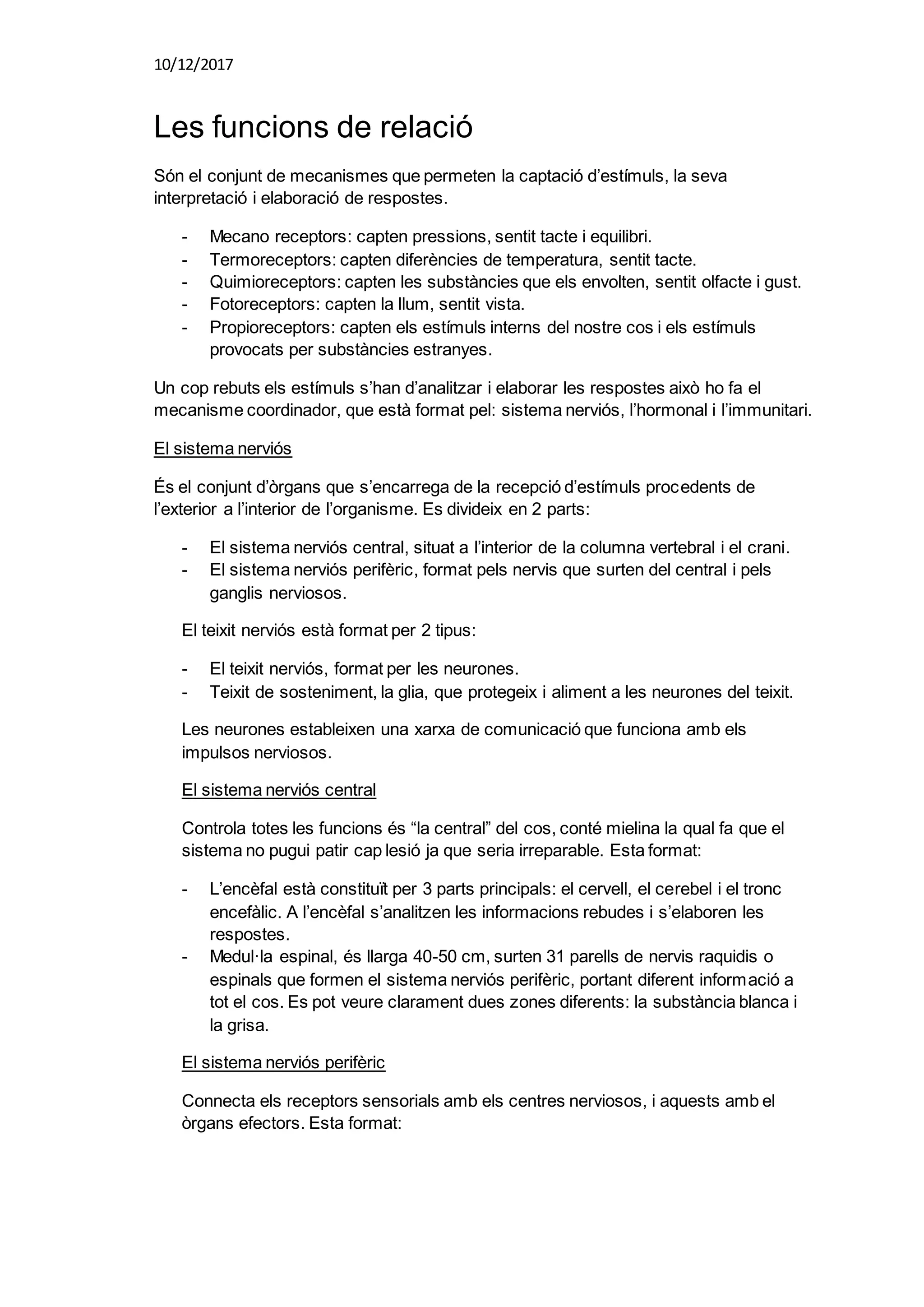 Resum funcions de relació | PDF