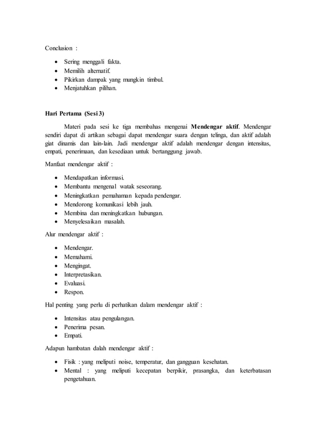 Resum materi lkmm pra td | DOCX