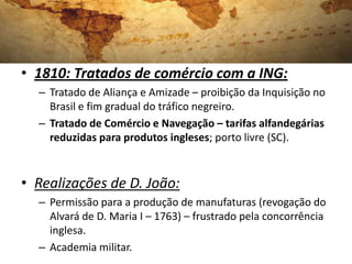 Resumo processo de independência do brasil | PPTX