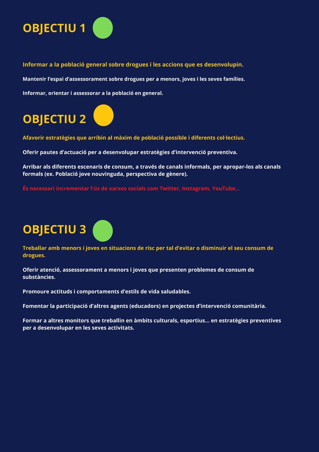 Resum objectius PMSDR GUIA AVALUACIÓ | PDF