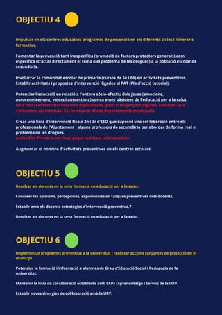 Resum objectius PMSDR GUIA AVALUACIÓ | PDF