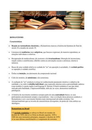 Resumão de língua portuguesa 2º ano | PDF